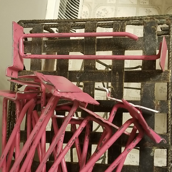 Storage & Organization | One Dozen Pink Painted Slatwall Accessories ...